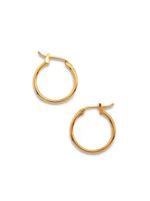 JAREDJAMIN Kahlo Hoop Click-top Earrings - Gold