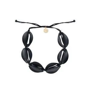 ADRIANA PAPPAS DESIGNS Shell Bracelet Regular Shell - Black