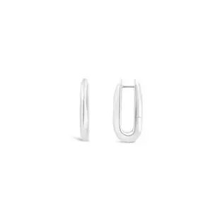 DINNY HALL Thalassa Link Hoops - Silver