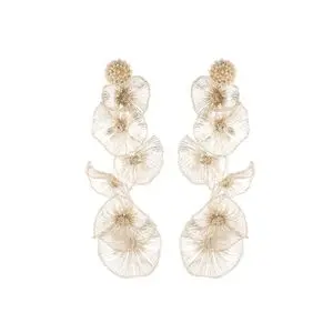 STEPHANIE BROWNE AUSTRALIA Poppy Chandelier Earrings - Silver