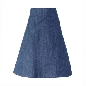 ITALIA A COLLECTION Denim Flare Skirt