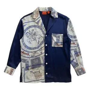 STUDIO AFUERA Azul Silk Shirt - Blue