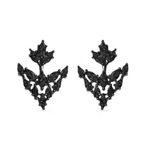 Sally Skoufis Black Diamond Earrings