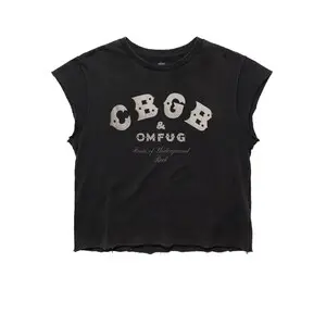 OTHER UK Cbgb Raw Edge T-shirt
