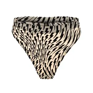 EKCENTRIK Neutrals / Thunderbeats High Waist Tattoo Briefs - Black