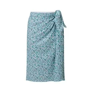 AQVA SWIMWEAR Sarong Skirt Illetes - Blue