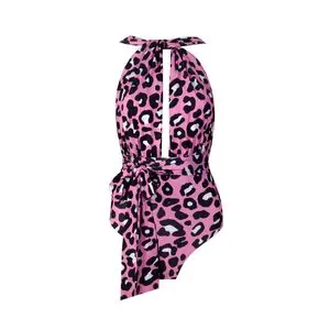 NUR KARAATA Leo Swimsuit - Pink