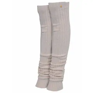 TIRILLM Neutrals Liz Cashmere Leg Warmers Light Melange - Beige