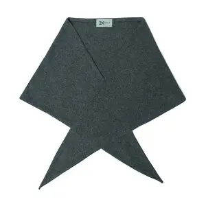 2KSTYLE Suzie Wool-blend Triangular Knit Scarf