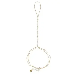 LYA SOUL JEWELRY Neutrals Calypso Foot Chain - Gold