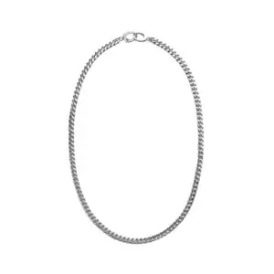 ONI Baby Cuban Link Choker - Silver