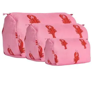 CYC The Lobster Three Piece Travel Set - Pink