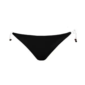 KIKKI-G SWIMWEAR Josie Bikini Silver Bottom - Black
