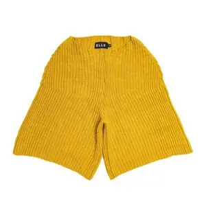 ELLS Knit V Short Mustard