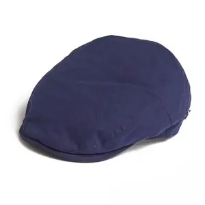 DASMARCA HATS Finley Navy Italian Waterproof Cap Blue