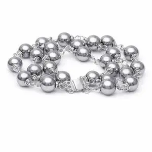 REJECTED HEARTS CLUB La Princesa Hematite Wire Wrapped