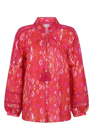 MERCY DELTA Witley Tuscany Pompelmo Blouse - Pink
