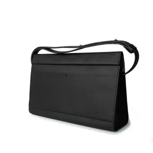 GODI. The Christy Handmade Adjustable Shoulder Bag - Black