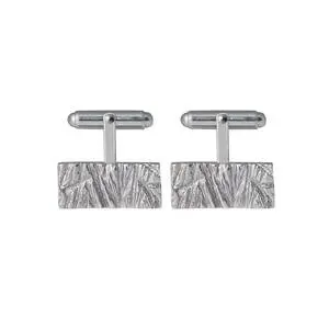 EDGE ONLY Rugged Cufflinks Sterling - Silver