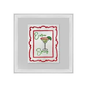 LILLY LOVES Extra Spicy Embroide Wall Art
