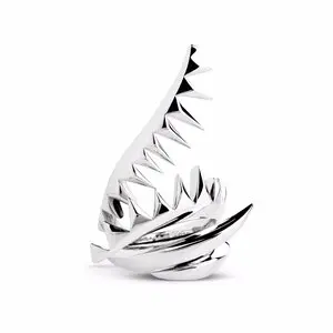 KASUN LONDON Serpent Ring - Silver