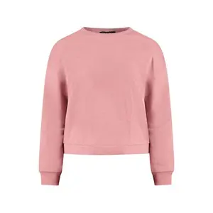 KNOWN SUPPLY Boxy Cotton Crewneck Ada Blossom