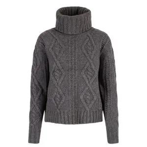 TIRILLM Cornelia" Chunky Cable Knitted Sweater Melange