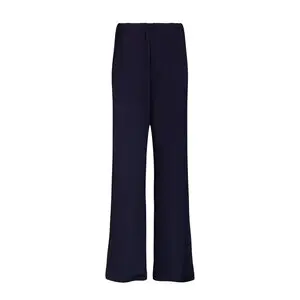 ROISIN LINNANE Lexi Navy Wide Leg Trousers