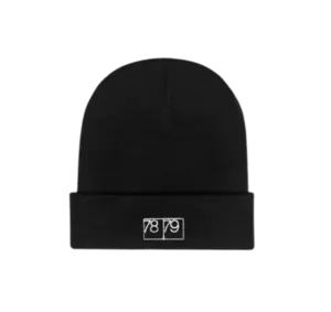 7879 Beanie Hat - Black
