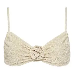 MONTCE Neutrals Oat Texture Devin Rosa Bikini Top - Brown