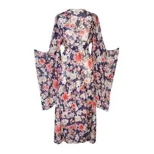 JENNAFER GRACE Calliope Kimono - Blue