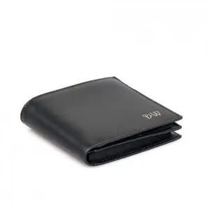 DAVID WEJ Billfold Wallet - Black
