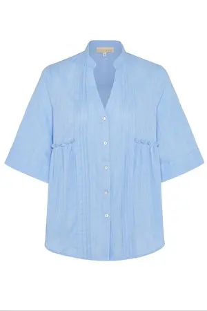 GUINEA Cornflower Cotton Top