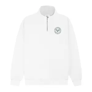 VELD Runyon Sporting Club Quarter-zip - White