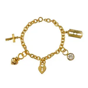 CARAMEL VINTAGE JEWELLERY Vintage Plated Heaven Bracelet - Gold