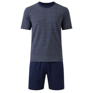 ZD ZERO DEFECTS Short Modal Pyjamas Suihei Navy - Blue