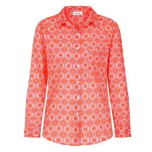 LUELLA FASHION Printed Cotton Shirt - Red