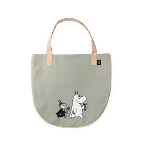 KAPTURE Moomin & Little My Tote Bag - Grey