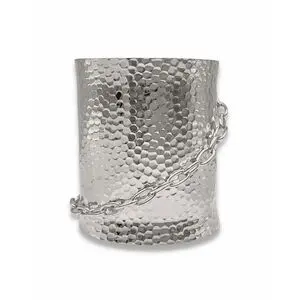 JAREDJAMIN Galilea Textured Cuff Bracelet With Chain Sash