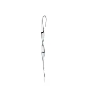 SCREAM PRETTY Sterling Ribbon Ear Crawler - Silver