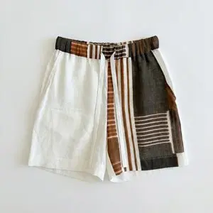 STUDIO AFUERA Lima Clay Linen Shorts