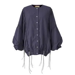RAXADA Atalaya Nylon Bomber Jacket - Blue