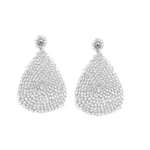 LAVISH BY TRICIA MILANEZE All Maddie Handmade Earrings - Silver