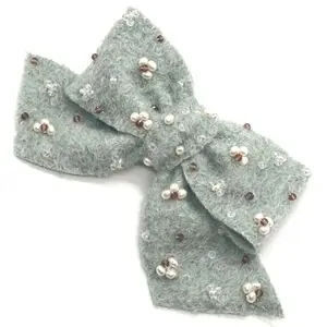 ADIBA Sophia Hair Bow - Green