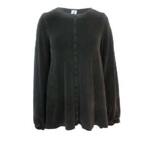FROCK TALES Guru Flared Top With Blouson Sleeves - Grey