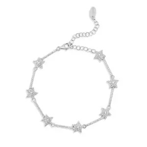 SHYMI Pave Star Tennis Bracelet - Silver