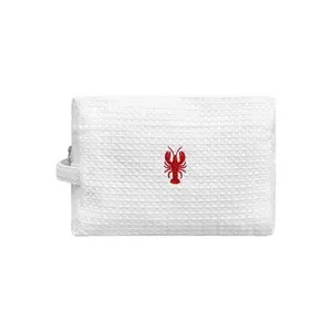LILLY LOVES Lobster Waffle Bag - White