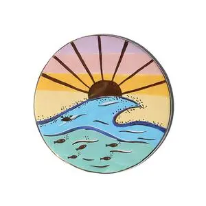 SHERIE BOUTIK Bahraini Sunset Wall Décor - Yellow