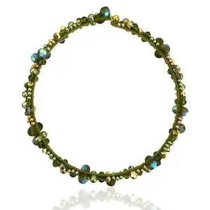 PINAR OZEVLAT Cluster Choker - Green