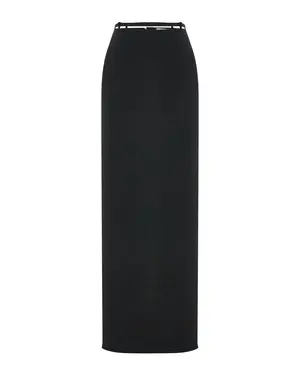 MAISON SEL Noir Dèsir Skirt - Black